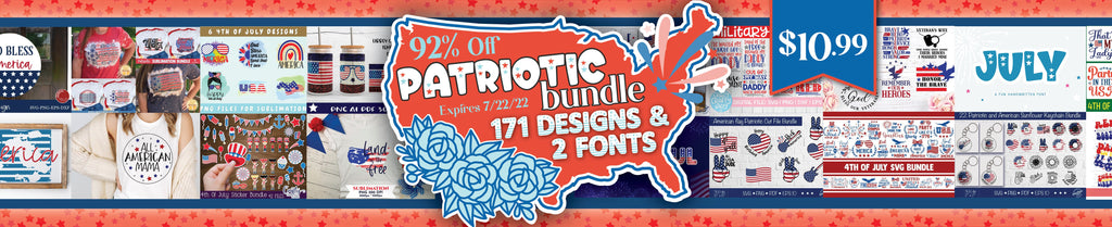 Patriotic Bundle - So Fontsy
