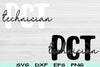 PCT Svg Dxf Png Cut Files, Patient Care Technician Svg, Nurse Svg Files ...