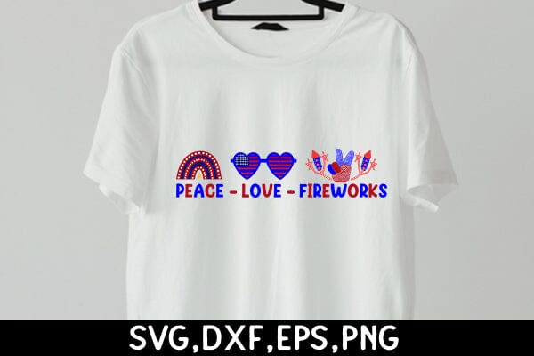 Peace Love Fireworks - So Fontsy
