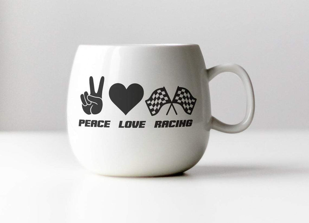 Peace Love Racing svg, Race svg, Race flag svg, Racing clipart, Race ...
