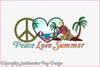 Peace Love Summer Sublimation - So Fontsy