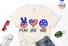 Peace love vote - US Election SVG EPS DXF PNG File - So Fontsy