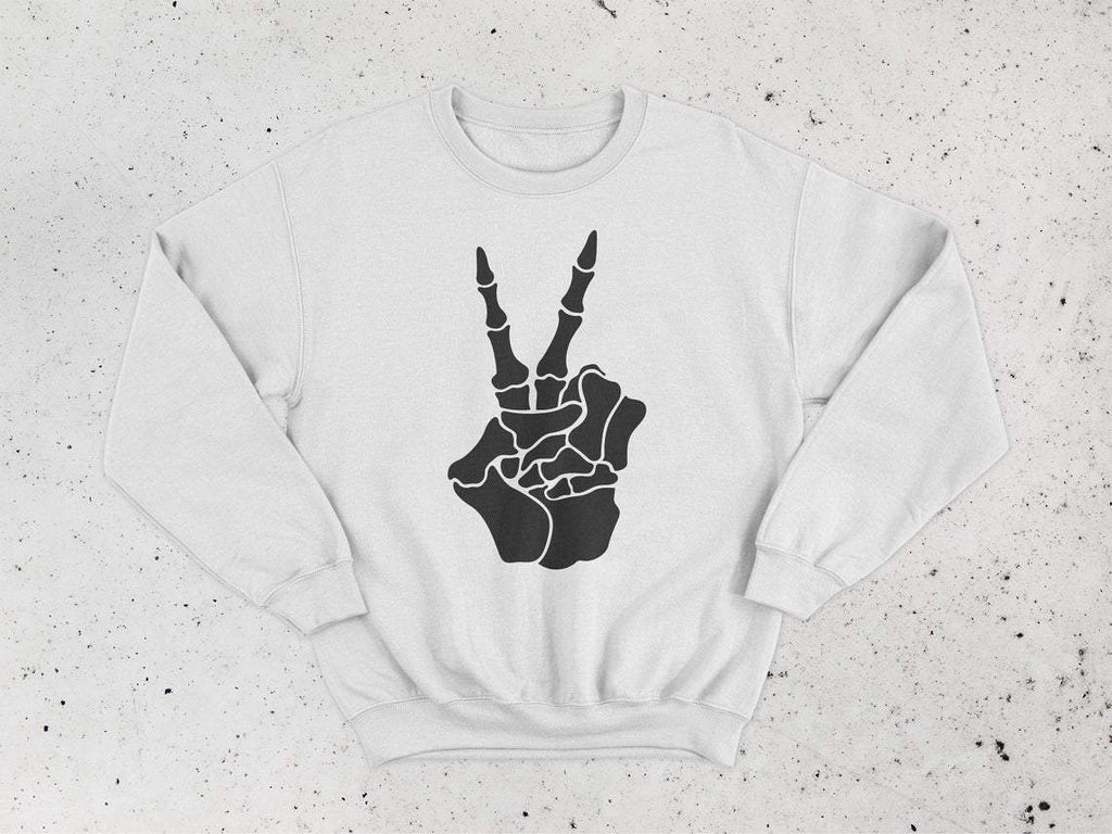 Peace sign svg, skeleton peace sign svg, peace svg, skeleton hand svg ...