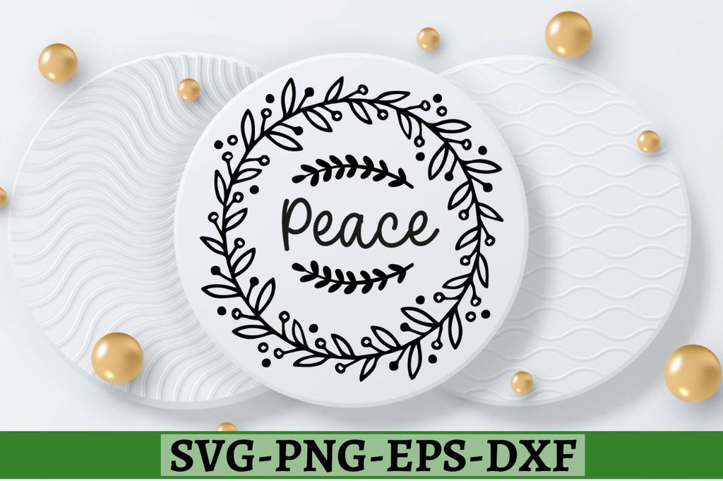 Peace SVG, Peace - So Fontsy