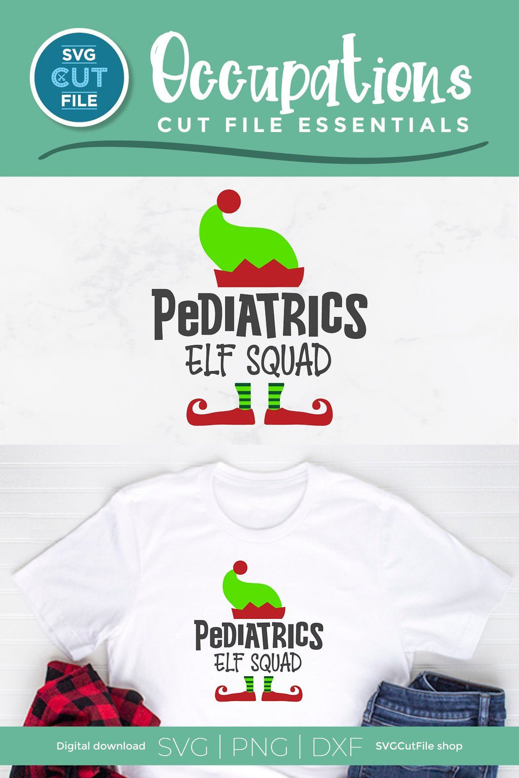 Pediatrics svg, Pediatrics Elf Squad, Christmas PEDS Nurse svg ...