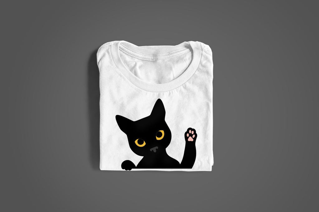 Peeking Cat - So Fontsy