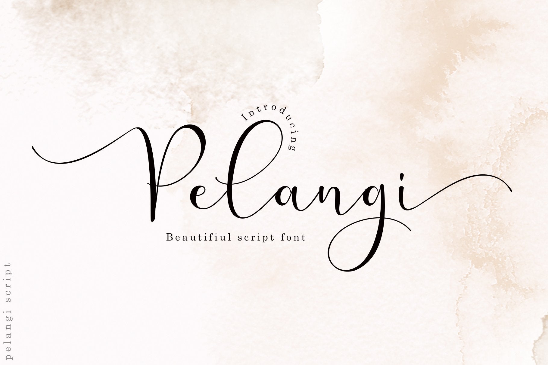 Pelangi script - So Fontsy