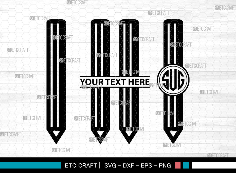 Pencil Icons Monogram, Pencil Svg, Draw Svg, Pencils, Writing Tool ...