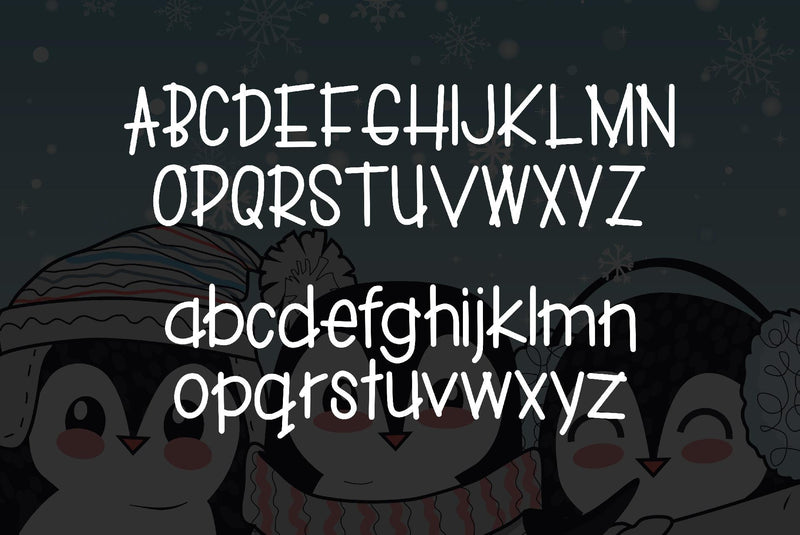 Penguin Grins - So Fontsy