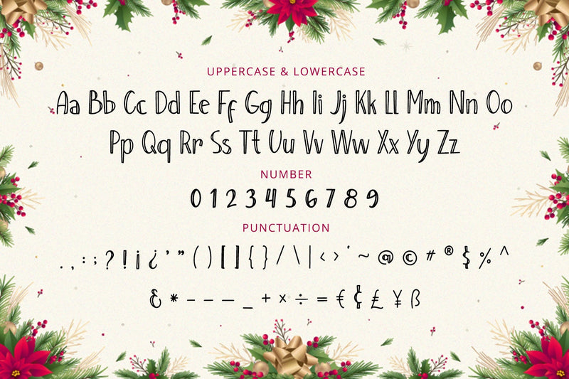 Perfect Christmas - Cute Handwritten Font - So Fontsy