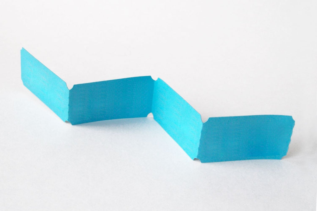 Perforated Blank Ticket Strip and Print and Cut Tickets - So Fontsy