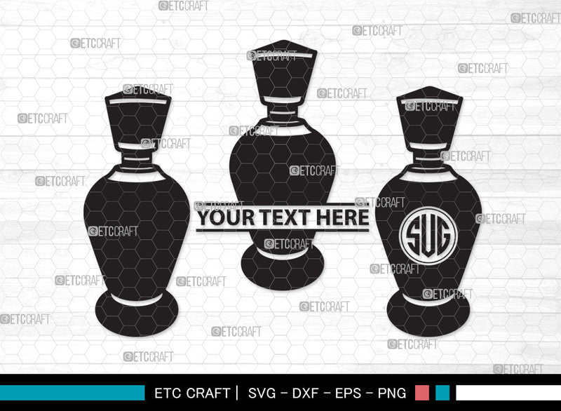 Perfume Bottle Monogram SVG, Scent Bottle Svg, Womens Perfume svg ...