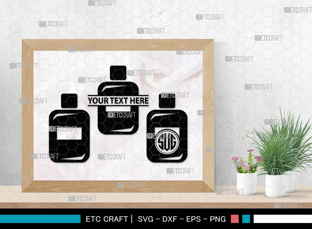 Perfume Monogram, Perfume Silhouette, Perfume SVG, Perfume, Perfume ...