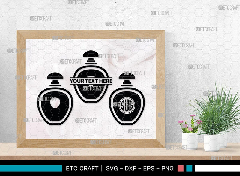 Perfume Monogram, Perfume Silhouette, Perfume SVG, Perfume, Perfume ...