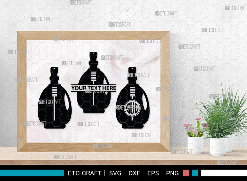 Perfume Monogram, Perfume Silhouette, Perfume SVG, Perfume, Perfume ...