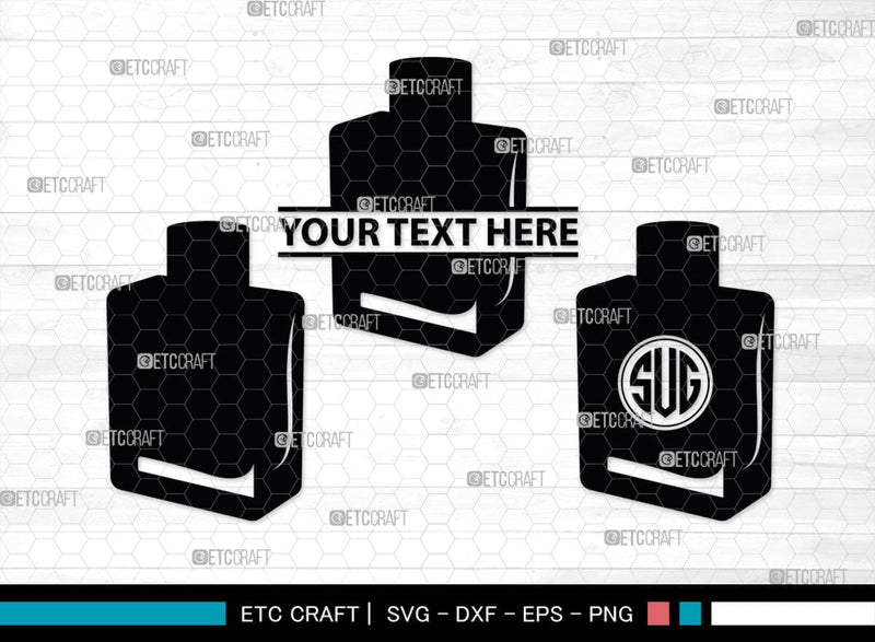 Perfume Monogram, Perfume Silhouette, Perfume SVG, Perfume, Perfume ...