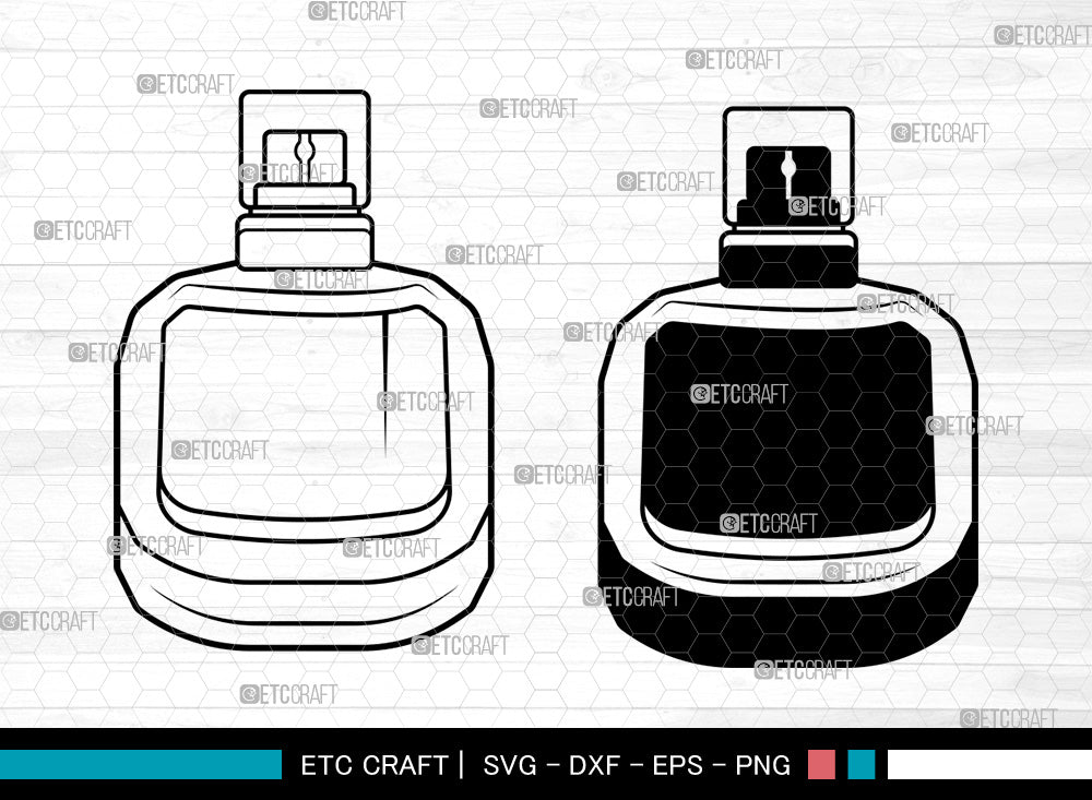 Perfume SVG, Womens Perfume svg, Bottle Svg, Scent Bottle Svg, Floral ...