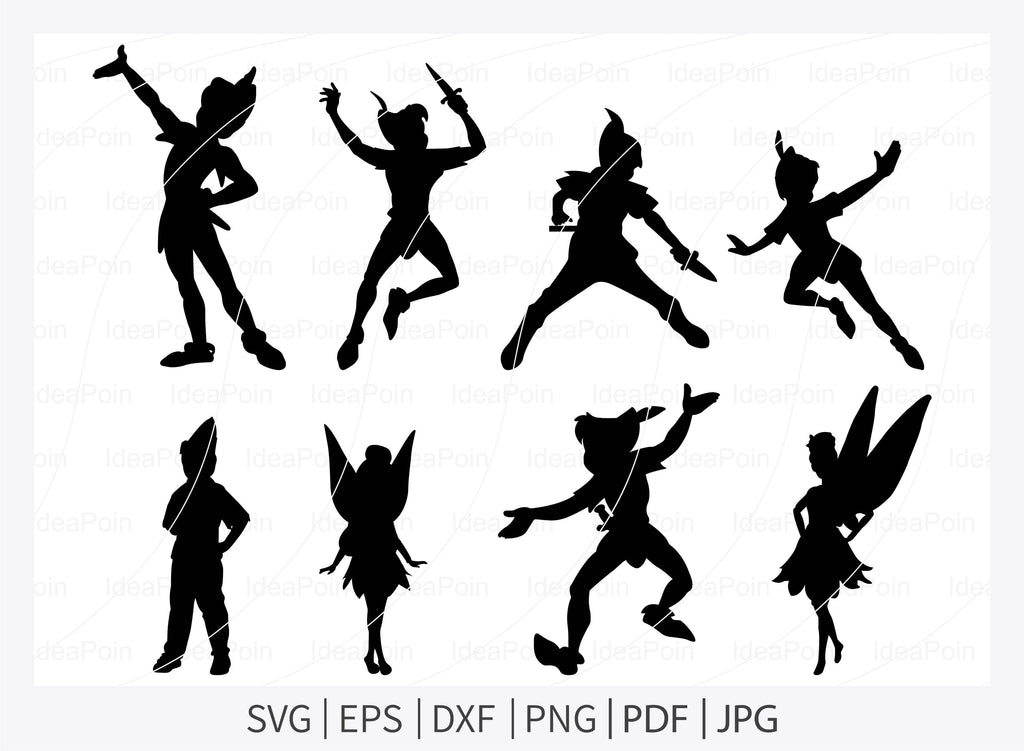 Peter Pan svg, Peter Pan Bundle svg, Peter Pan cut file, Peter Pan ...