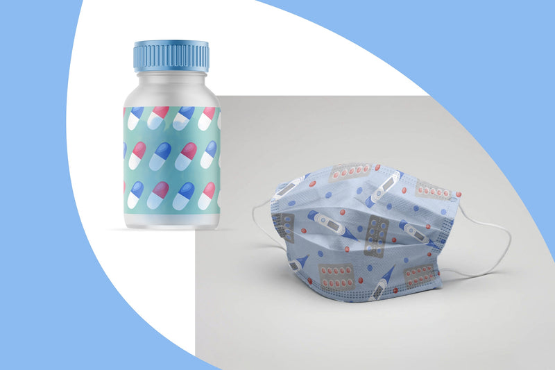 Pharmacy Vector Collection | Medicine PNG Clipart | Patterns - So Fontsy