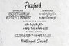 Pickford Handdrawn Typeface | So Fontsy