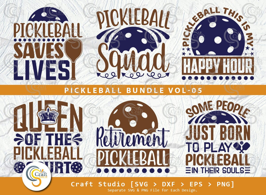 Pickleball SVG Bundle, Pickleball Player Svg, Pickleball Game Svg ...