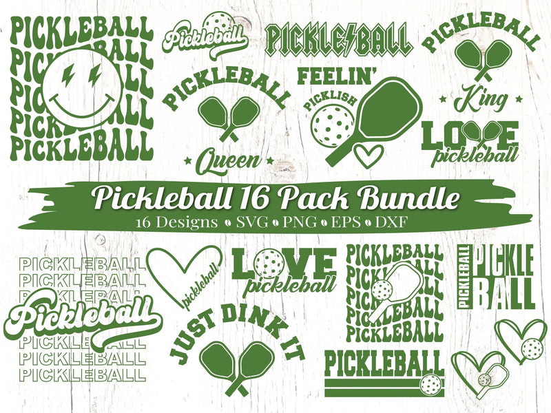 Pickleball SVG Bundle - So Fontsy
