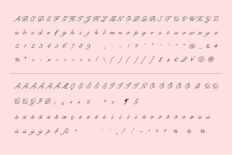 Pilates Font - So Fontsy