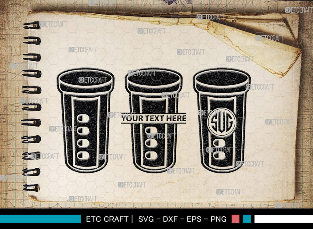 Pill Bottle Monogram, Pill Bottle Silhouette, Pill Bottle SVG, Pain ...