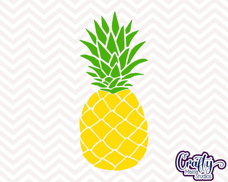 Pineapple Svg - Summer - Beach - Fruit - Tropical - Vacation Cut File ...