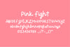 Pink Fight Script - So Fontsy