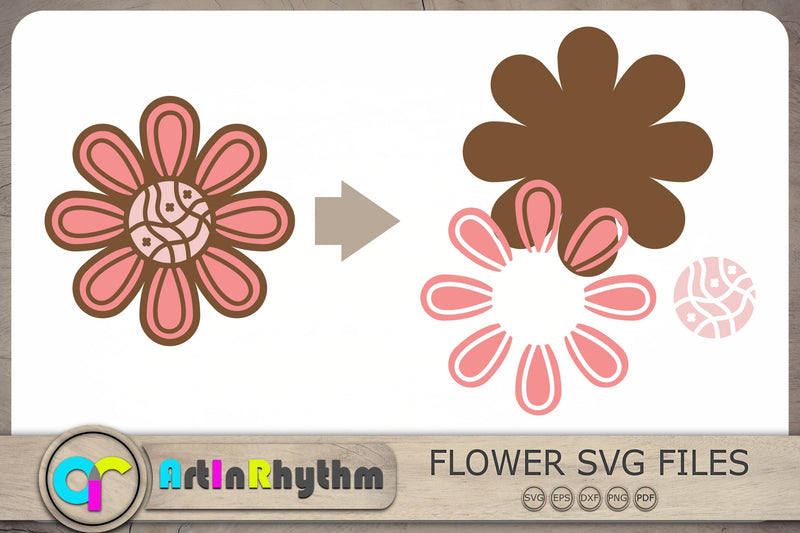 Pink Flowers Svg, Flowers Svg, Flower Clipart, Floral Svg, Botanical ...