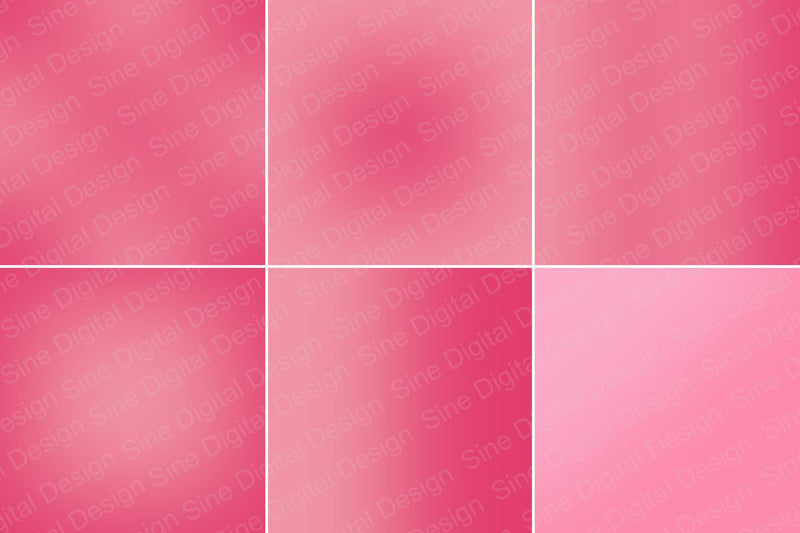 Pink Ombre Digital Papers Valentines Backgrounds - So Fontsy