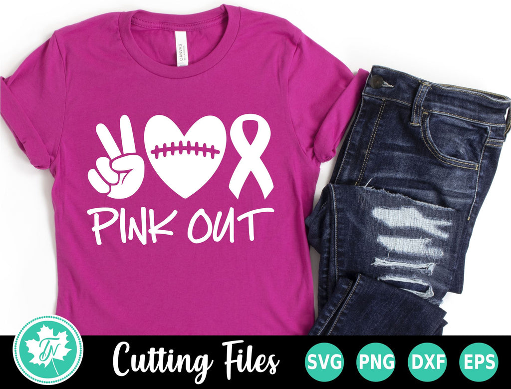 Pink Out SVG Bundle - So Fontsy
