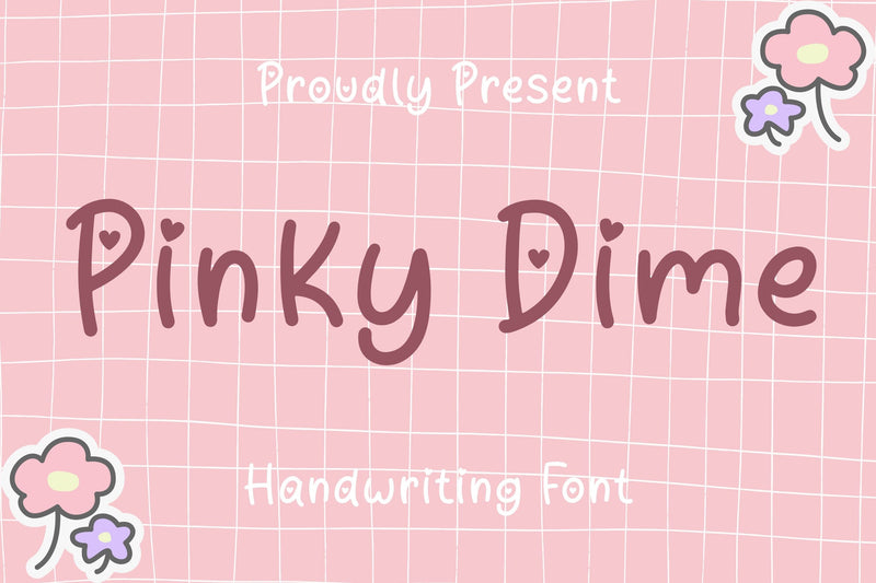 Pinky Dime Font - So Fontsy