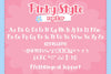Pinky Style - Lovely Craft Font - So Fontsy