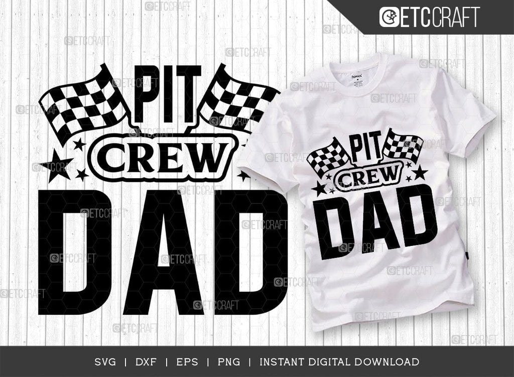 Pit Crew Dad SVG Bundle, Car Racing Svg, Racing Flag Svg, Sports Svg ...
