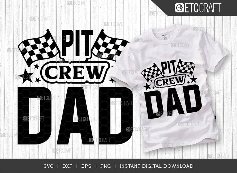Pit Crew Dad SVG Bundle, Car Racing Svg, Racing Flag Svg, Sports Svg ...