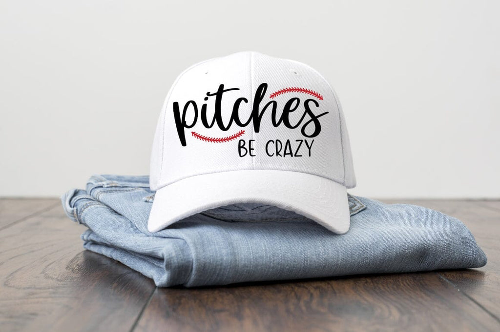 Pitches Be Crazy Baseball SVG - So Fontsy