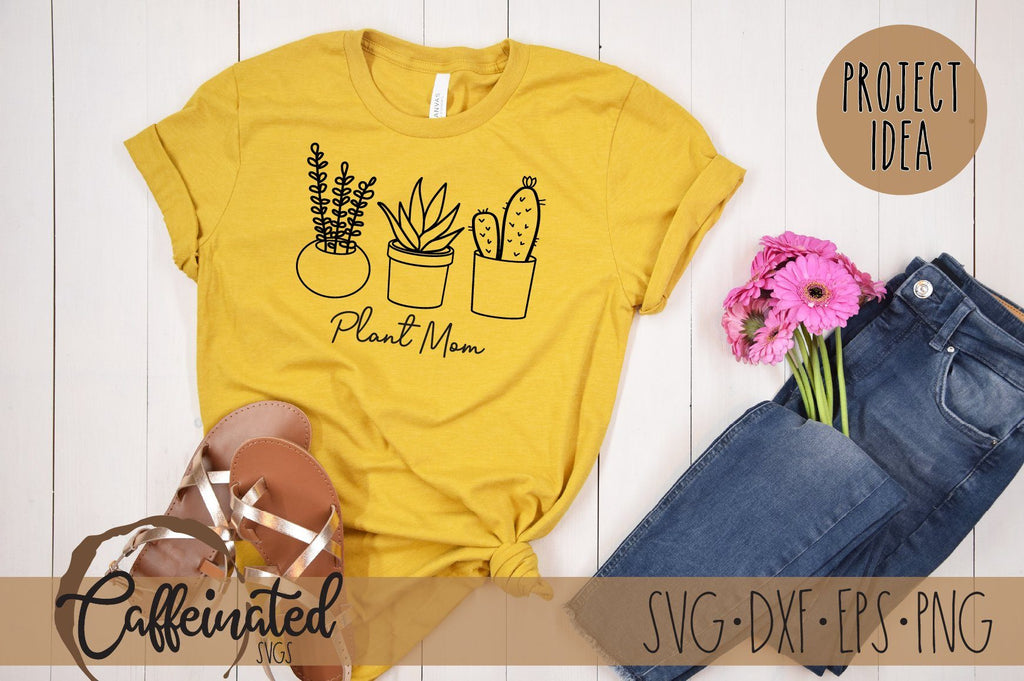 Plant Mom SVG - So Fontsy