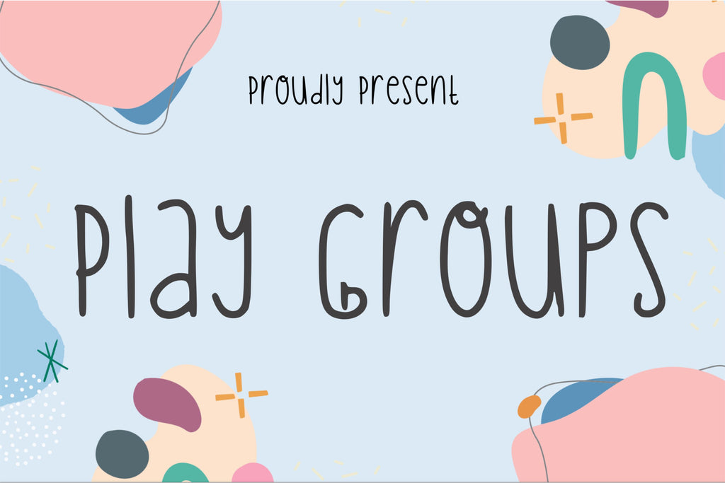 Play Groups Font - So Fontsy
