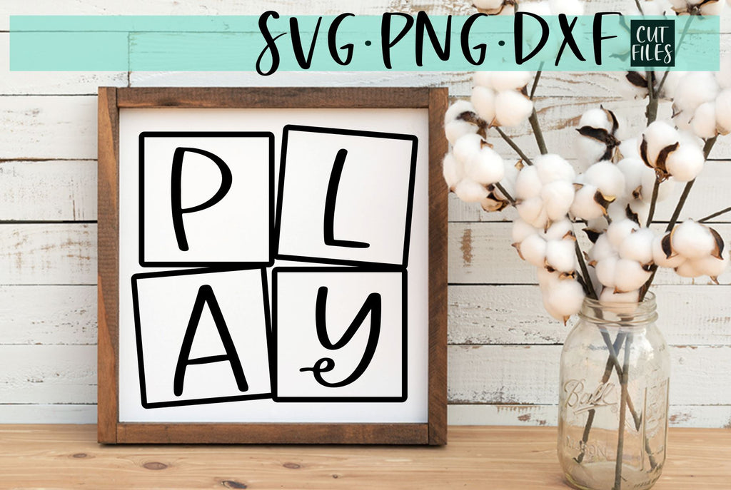 Play Nursery Sign SVG | Free For Commercial Use - So Fontsy