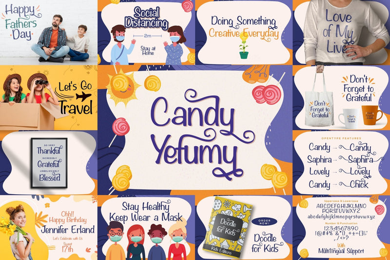 Playful Display Font Bundle Vol 2 - So Fontsy