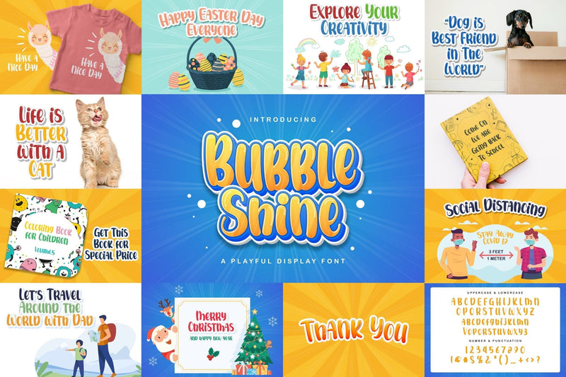 Playful Display Font Bundle Vol 3 - So Fontsy