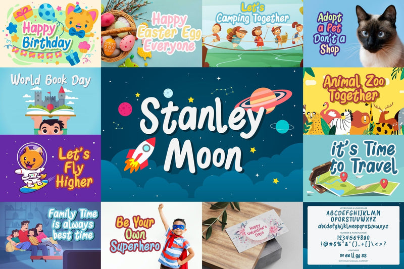 Playful Display Font Bundle Vol 3 - So Fontsy