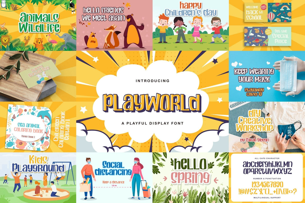 Playful Display Font Bundle Vol 3 - So Fontsy