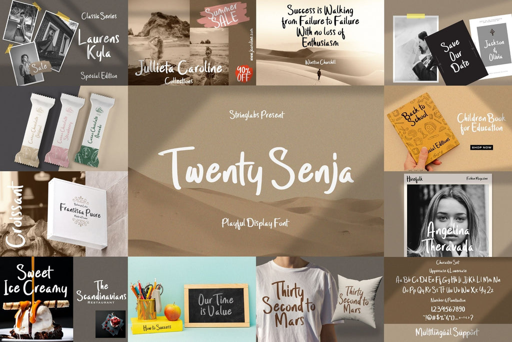 Playful Display Font Bundle Vol 6 - So Fontsy