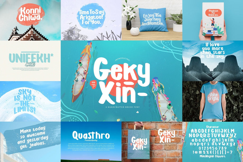 Playful Display Font Bundle Vol 6 - So Fontsy