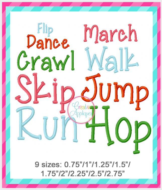 Playtime Embroidery Font - So Fontsy