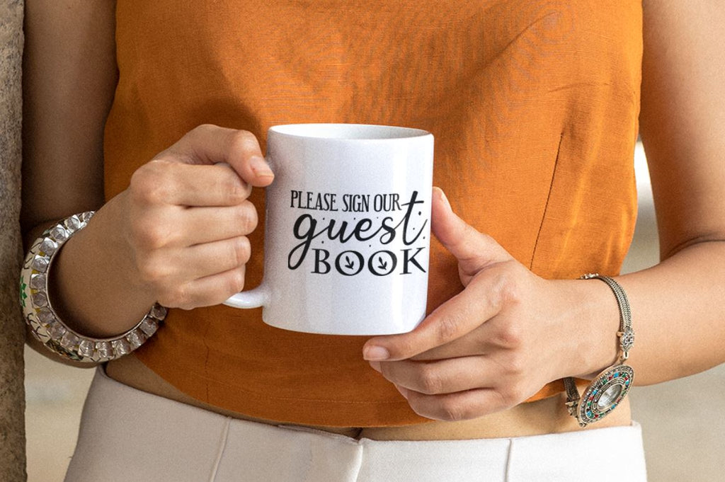 Please sign our guest book SVG - So Fontsy