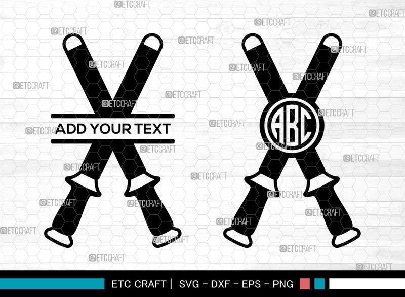 Police Baton Monogram SVG, Circle Monogram, Sentry Telescopic Svg ...